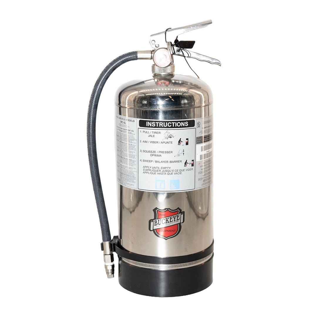 Buckeye 6 Liter Class K Fire Extinguisher – UL Rated | PartsCounter